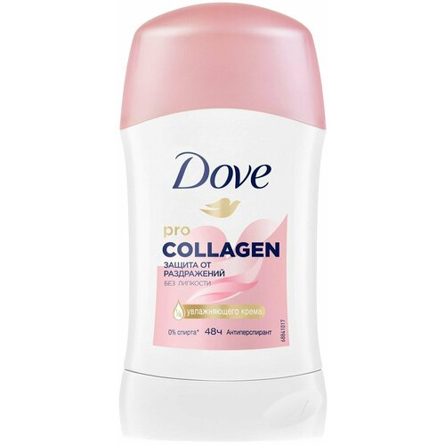 Dove / Антиперспирант Pro-collagen Защита от раздражений карандаш 40мл 3 шт