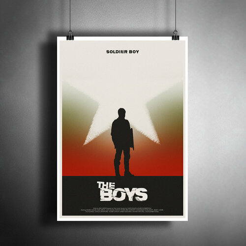 Постер плакат для интерьера "Сериал: Пацаны. The Boys" / Декор дома, офиса, комнаты, квартиры A3 (297 x 420 мм)