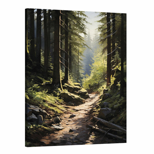 Интерьерная картина 50х70 "Лес"
