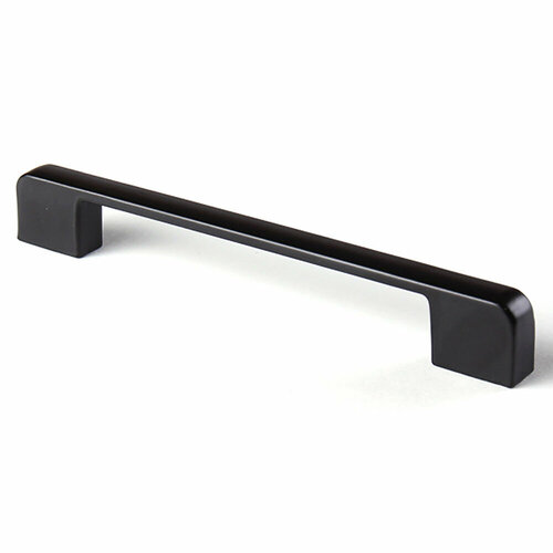 Ручка-скоба мебельная L4.009 C=160 мм черная