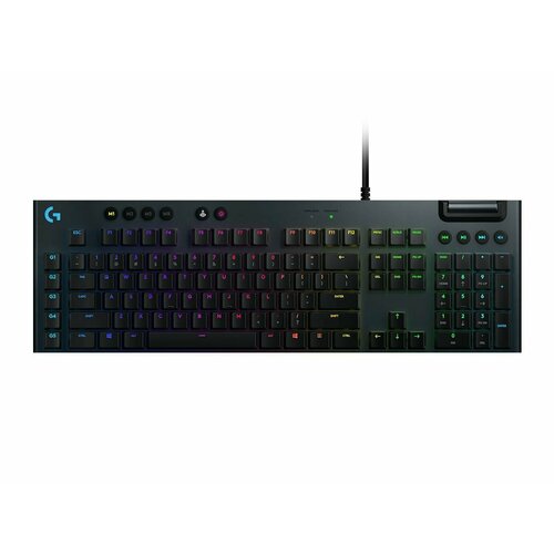 LOGITECH Клавиатура игровая проводная G815 LIGHTSYNC RGB RUS - черный
