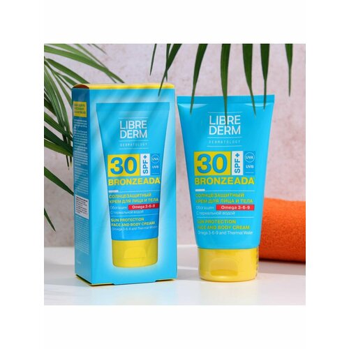 Солнцезащитный крем для лица и тела LIBREDERM 30 SPF+ с Омег