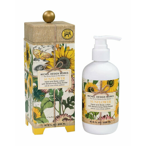 Лосьон для рук и тела с маслом ши в подарочной упаковке Michel Design Works Sunflower Hand and Body Lotion