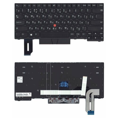 Клавиатура для ноутбука Lenovo ThinkPad T14 G1 черная