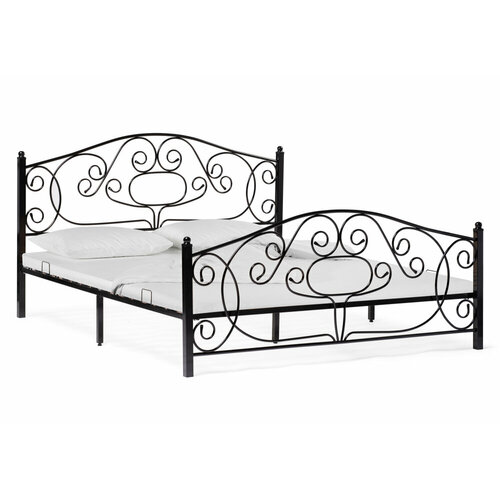 Двуспальная кровать KAPIOVI VITSY 180, черная