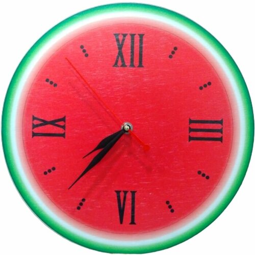 Часы настенные RiForm "Арбуз", 30 см