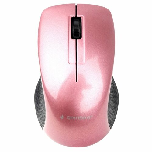 Мышь беспроводная Gembird MUSW-370, 2.4ГГц, розовый, 3 кнопки,1000DPI