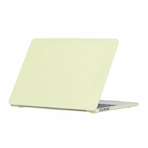 Накладка для MacBook Air 15" (2023) Cream yellow пластиковая