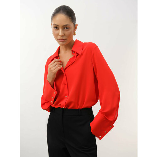 Блуза Calista, размер 40, красный