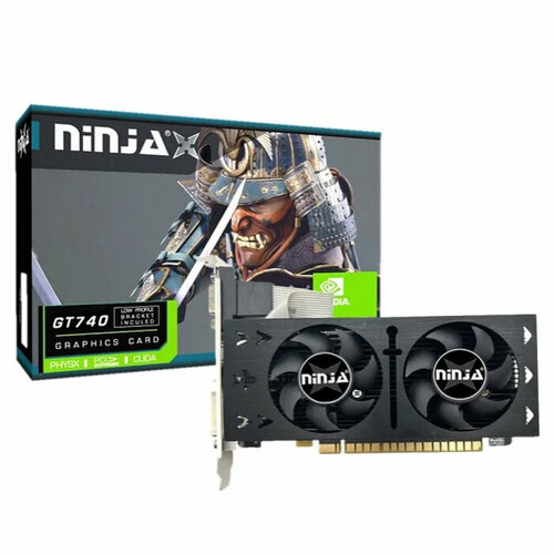 Видеокарта NINJA (SINOTEX) GT740 PCIE 4G 128-bit GDDR5 DVI HDMI CRT RTL