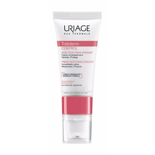 Успокаивающий крем для кожи контура глаз Uriage Tolederm Control Fresh Soothing Eyecare