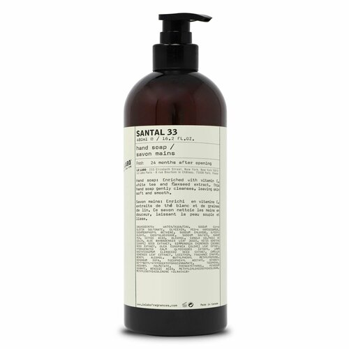 LE LABO Жидкое мыло для рук Парфюмированное Santal 33, 480 мл