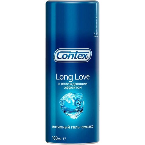 Contex / Гель-смазка Contex Long Love с охлаждающим эффектом 100мл 1 шт