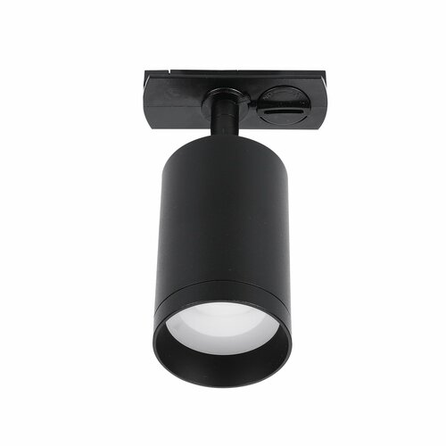 Светильник трековый d-52 mm, h-92 mm LED5W черный Tenco LTP-T008-5W-B