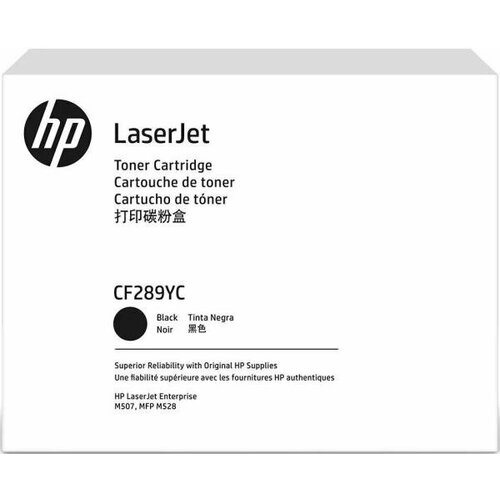 Картридж лазерный HP 89Y CF289YC черный (20000стр.) для HP LJ M507/MFP M528 (техн. упак)
