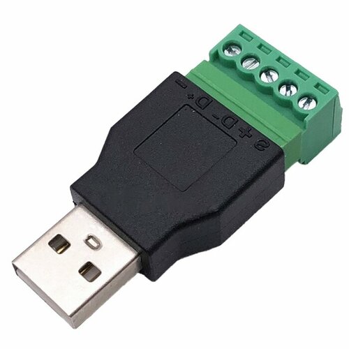 Разъем USB 2.0 Разъем USB-ANYTYPE(п) USB2.0 (клемник)