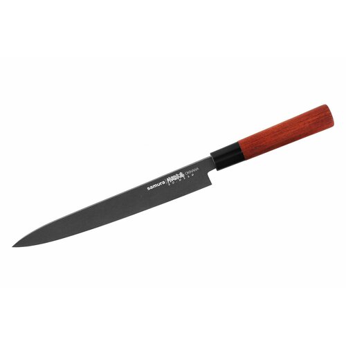 Нож кухонный Янагиба Samura OKINAWA Stonewash 240 мм SO-0110B