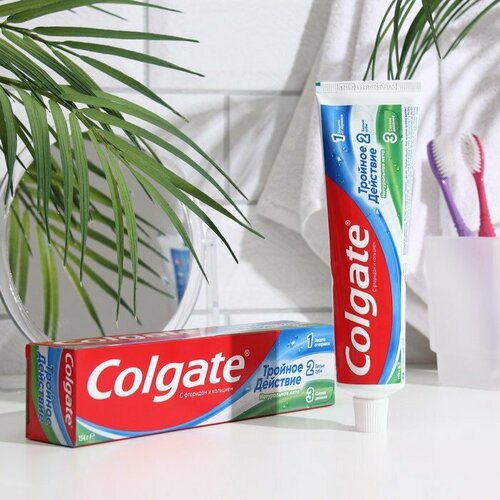 Зубная паста Colgate «Тройное действие», 100 мл (комплект из 6 шт)