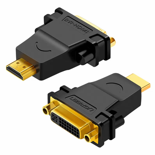 Адаптер UGREEN (20123) HDMI Male to DVI (24+5) Female Adapter. Цвет: черный