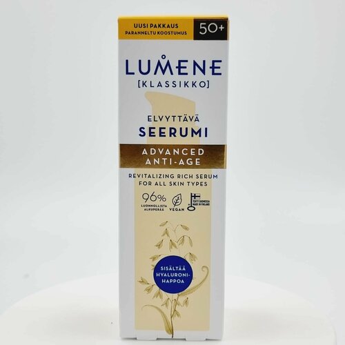 Сыворотка LUMENE CLASSIC Advanced Anti-age 50+ восстанавливающая 30 мл (из Финляндии)