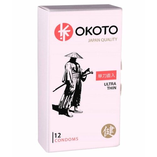 Презервативы Okoto Ultra Thin ультратонкие №12