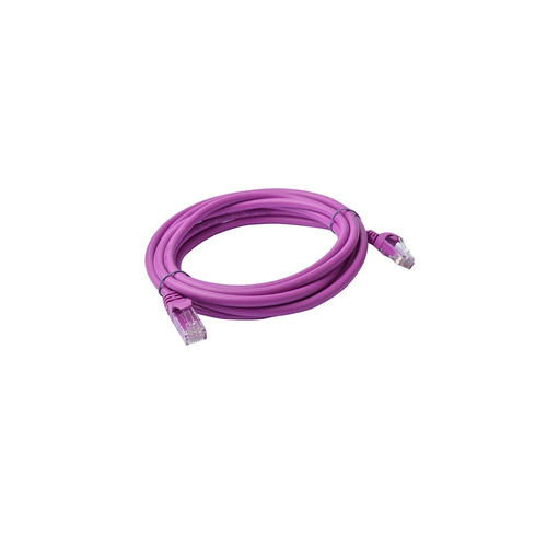 Патч-корд ACD Патч-корд Cat6a SSTP, 27AWG, CU Фиолетовй, 3.0м, (741883)