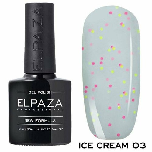 Гель-лак Elpaza (Эльпаза) Ice-Cream 003, 10 мл