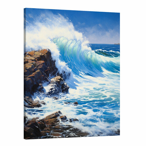 Интерьерная картина 50х70 "Зов моря"