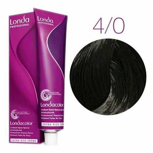 Londa Professional Стойкая краска для волос 4/0 / лонда профессионал / londa краска
