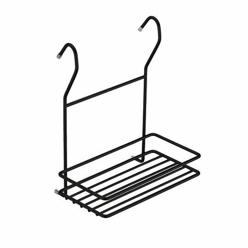 Полка одинарная малая, 200х135х250 мм, MX-067, черный матовый
