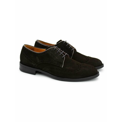 Полуботинки Clarks, размер 44, черный