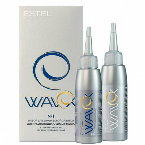 ESTEL WAVEX набор для химической завивки №1 для трудноподдающихся волос