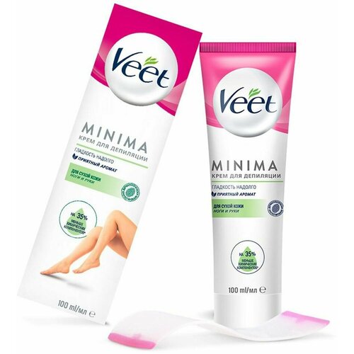 Крем для депиляции Veet Minima для сухой кожи 100мл х2шт