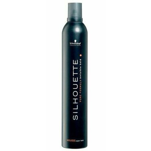 Schwarzkopf Silhouette Mousse Super Hold - Безупречный мусс для волос ультрасильной фиксации 200 мл