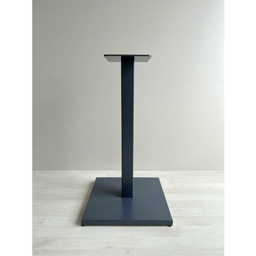 Подстолье для стола Chelsea One в стиле лофт, сталь, графит, 110см