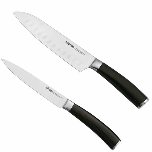 Набор кухонных ножей 2шт 17.5см, 12.5см NADOBA DANA