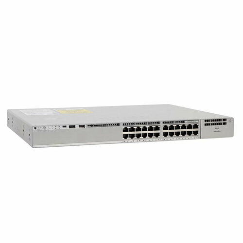 Catalyst 9200 24-port full PoE+, Modular uplink option, PS 1x600W, Network Advantage, PoE 370/740W , C9200-24P-A