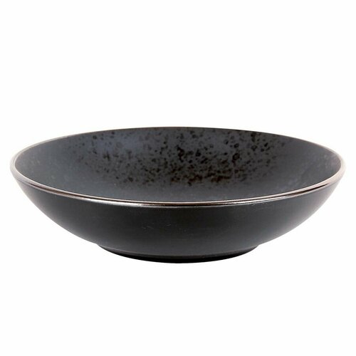 2 шт. - Тарелка глубокая 20см/800мл "Elite black" (19S509-8BOWL)