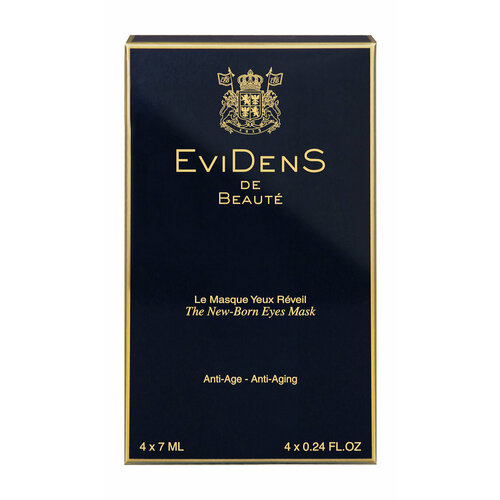 Набор из 4х возрождающих масок для лица Evidens de Beaute The New-Born Eyes Mask