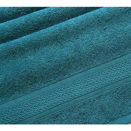 Махровое полотенце Comfort Life Утро (морская волна), 100х140