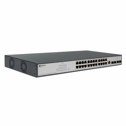 OS3228P/380W/A1A Управляемый L3 PoE-коммутатор 24x1000Base-T PoE+, 4x10G SFP+, PoE-бюджет 370 Вт