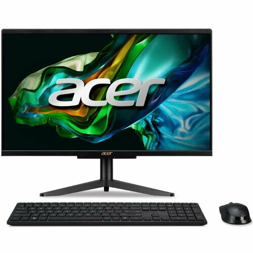 *Моноблок Acer Aspire C24-1610 23.8 Full HD N200 (0.8) 8Gb SSD256Gb UHDG CR noOS WiFi BT 65W клавиатура мышь Cam черный 1920x1080 (DQ. BLBCD.001)