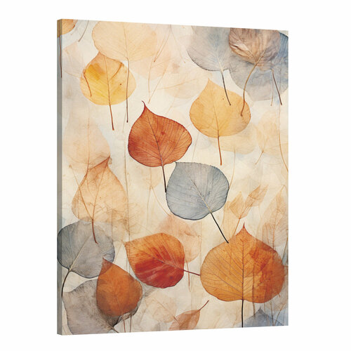 Интерьерная картина 50х70 "Танец листьев"