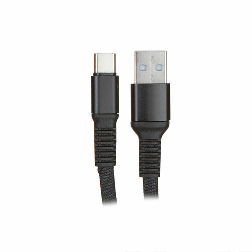 Аксессуар Red Line Flat USB - Type-C Black УТ000036692