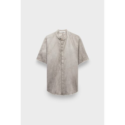 Рубашка daub short sl. shirt, размер 52, серый