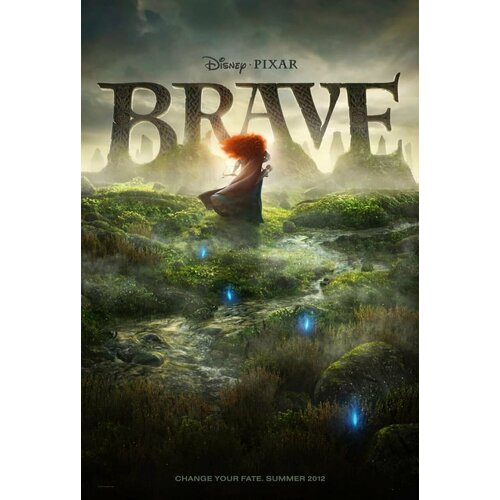 Плакат, постер на бумаге Храбрая сердцем (Brave, 2012г). Размер 60 х 84 см