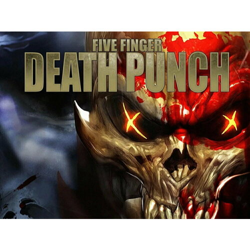Плакат, постер на бумаге Five Finger Death Punch/искусство/арт/абстракция/творчество. Размер 21 х 30 см