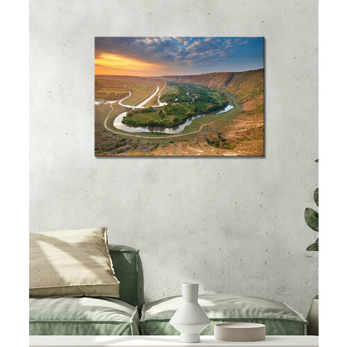 Картина/Картина на холсте для интерьера/Картина на стену/Картина для кухни/ -Молдавия (1) 40х60