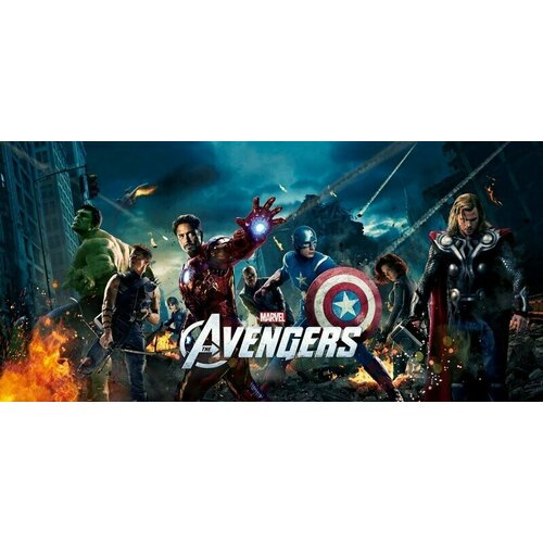 Плакат, постер на бумаге Мстители (The Avengers), Джосс Уидон. Размер 30 х 42 см