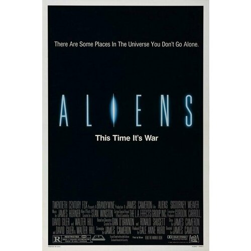 Плакат, постер на бумаге Чужие (Aliens), Джеймс Кэмерон. Размер 21 х 30 см